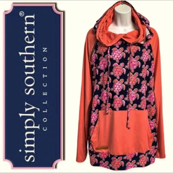 Simply Southern | Tops | Simply Southern Turtle Hoodie | Poshmark